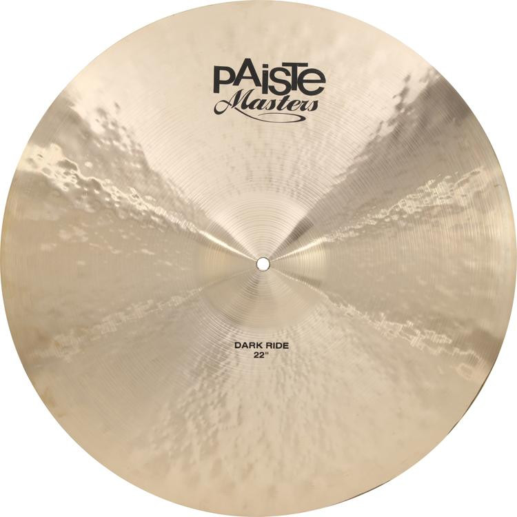 Paiste 22 inch Masters Dark Ride Cymbal | Sweetwater