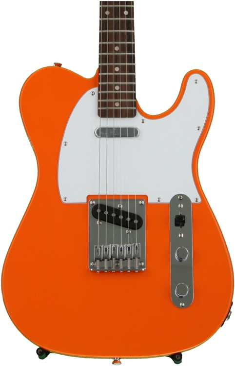 Squier Affinity Telecaster - Competition Orange with Rosewood ...
