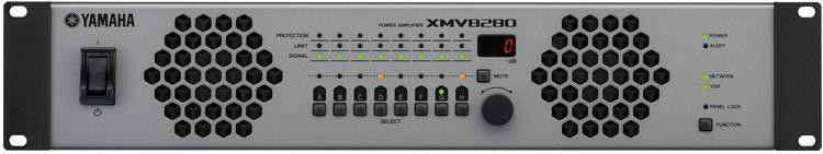 Yamaha XMV8280 8-channel 280W Power Amplifier | Sweetwater