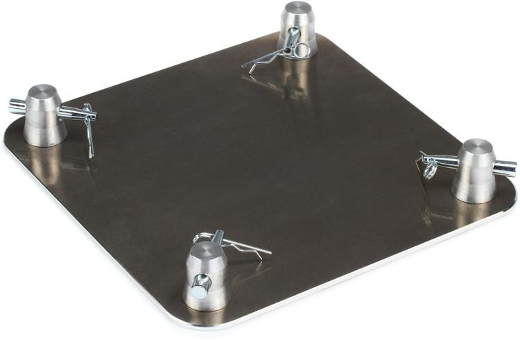 Global Truss SQ-4137 Box Truss Aluminum Base Plate | Sweetwater
