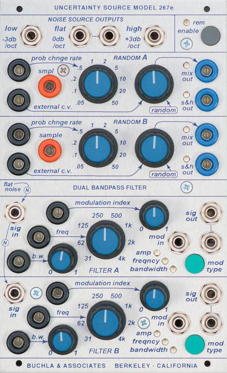 Buchla 267e Uncertainty Source/Dual Filter Module | Sweetwater
