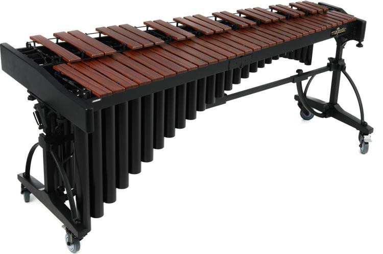 Majestic M6543P Deluxe Series 4.3-octave Concert Marimba with Synthetic ...
