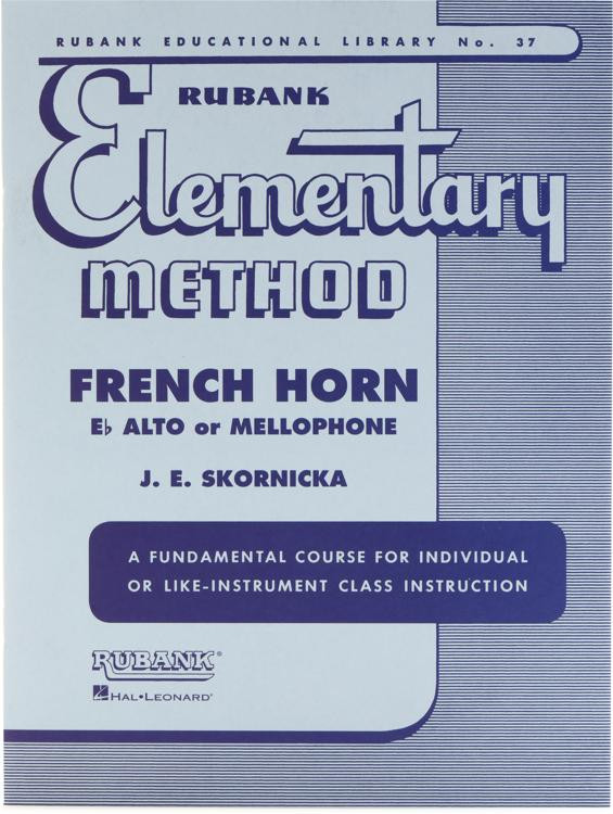 Rubank Publications Elementary Method Book - French Horn in F, Eb Alto ...