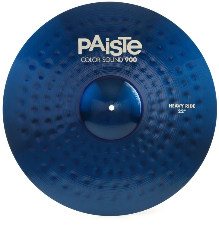 Paiste 22 inch Color Sound 900 Blue Heavy Ride Cymbal | Sweetwater