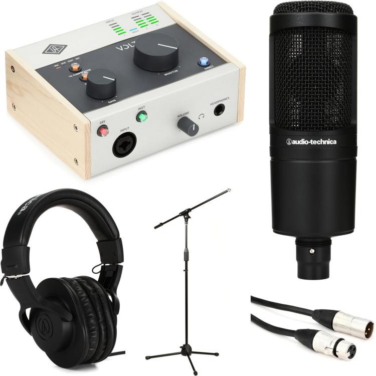 Universal Audio Volt 176 USB-C Audio Interface and Audio-Technica ...