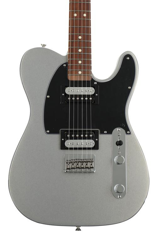 Fender Standard Telecaster HH - Ghost Silver with Pau Ferro Fingerboard ...