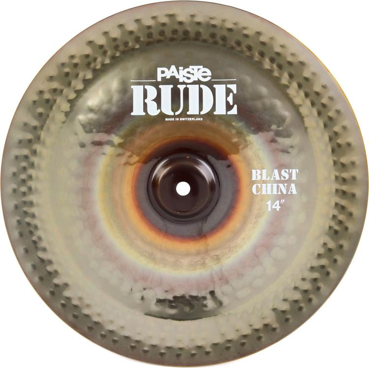 Paiste 14 inch RUDE Blast China Cymbal Reviews | Sweetwater