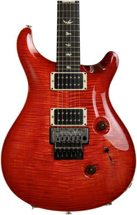 PRS Custom 24 w/Floyd Rose and 10-Top - Blood Orange | Sweetwater