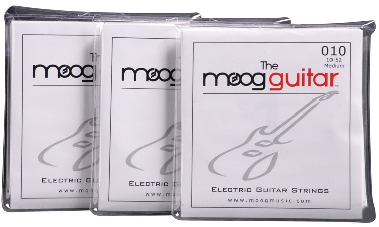 Moog Electric Guitar Strings 3-pack - Medium .010-.052 | Sweetwater