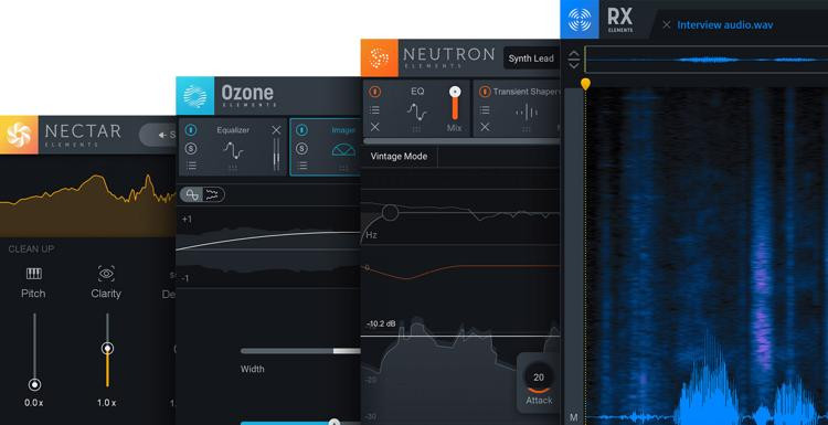 iZotope Elements Suite 7 Plug-in Bundle - Academic Version | Sweetwater