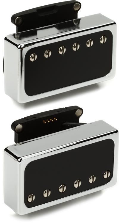 Relish Bare Knuckle Old Guard Humbucker 2-piece Pickup Set - Black/Chrome | Sweetwater