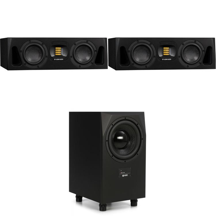ADAM Audio A44H 4-inch Powered Studio Monitor Pair with Sub10 Mk2 10 ...