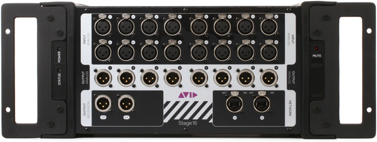 Avid Stage 16 - Stage Box for S3L System | Sweetwater