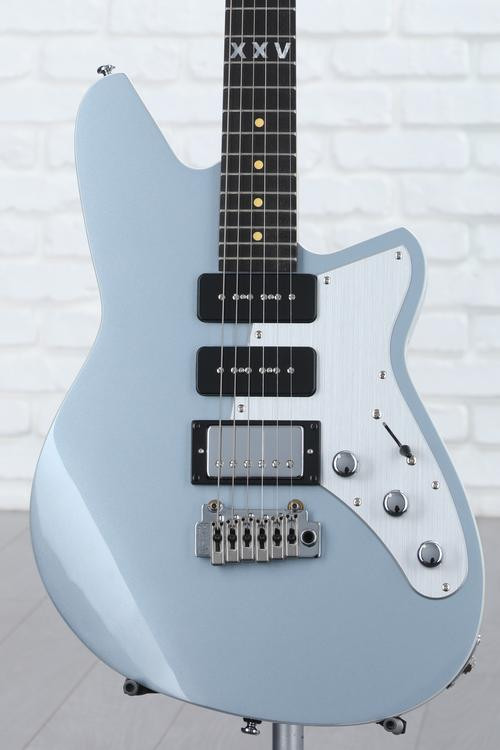 Reverend Six Gun HPP 25th Anniversary Electric Guitar - Silver Freeze ...