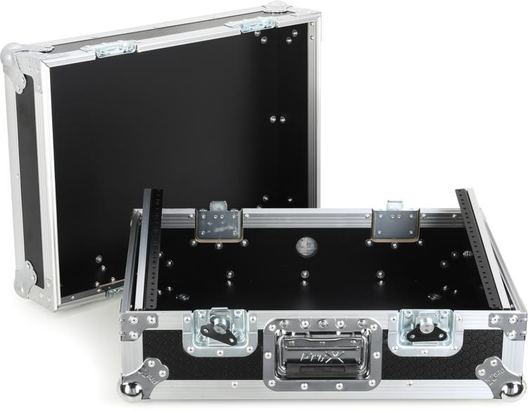 ProX 8U Top-mount 19-inch Slanted DJ/Mixer Case | Sweetwater