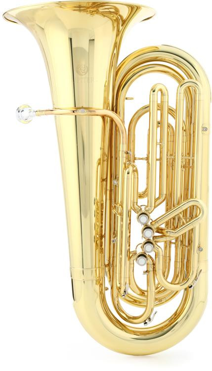 Jupiter JTU1010 Intermediate BBb Tuba - Clear Lacquer | Sweetwater