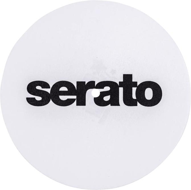 Serato 7-inch Butter Rug Slipmat Pair - White | Sweetwater