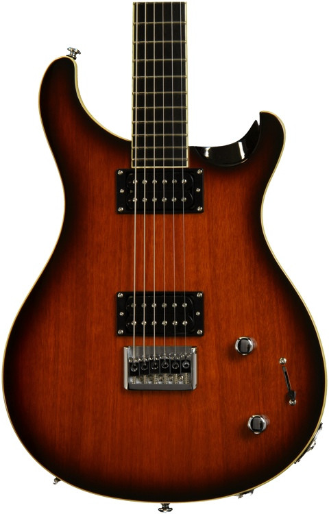 PRS SE Mike Mushok Baritone - Brown Burst | Sweetwater