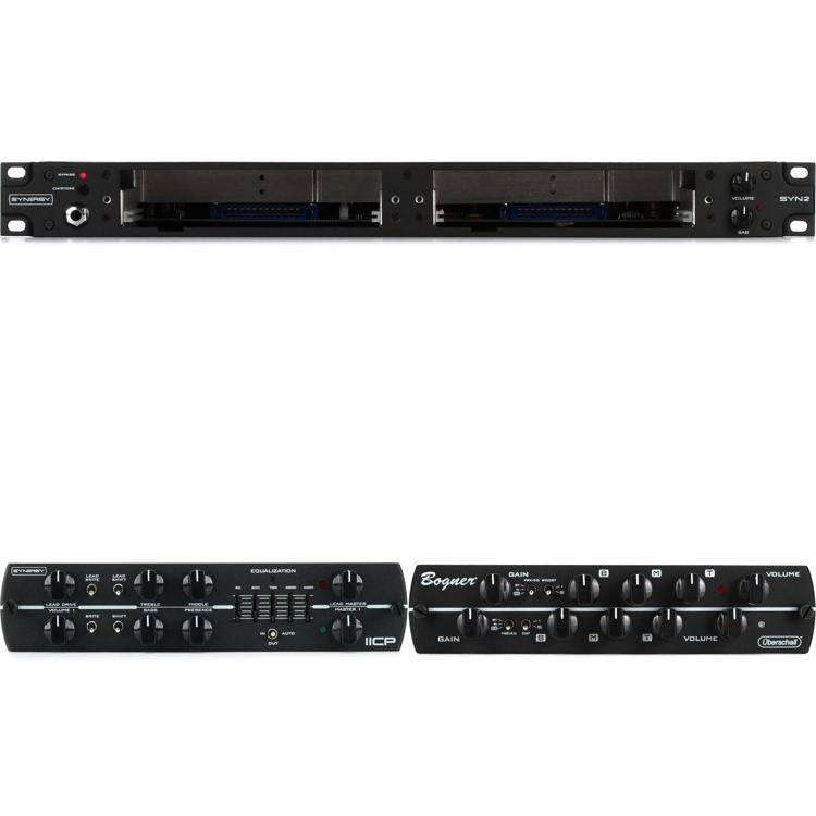 Synergy SYN2 Rackmount Preamp with IICP and Uberschall Modules - Two ...