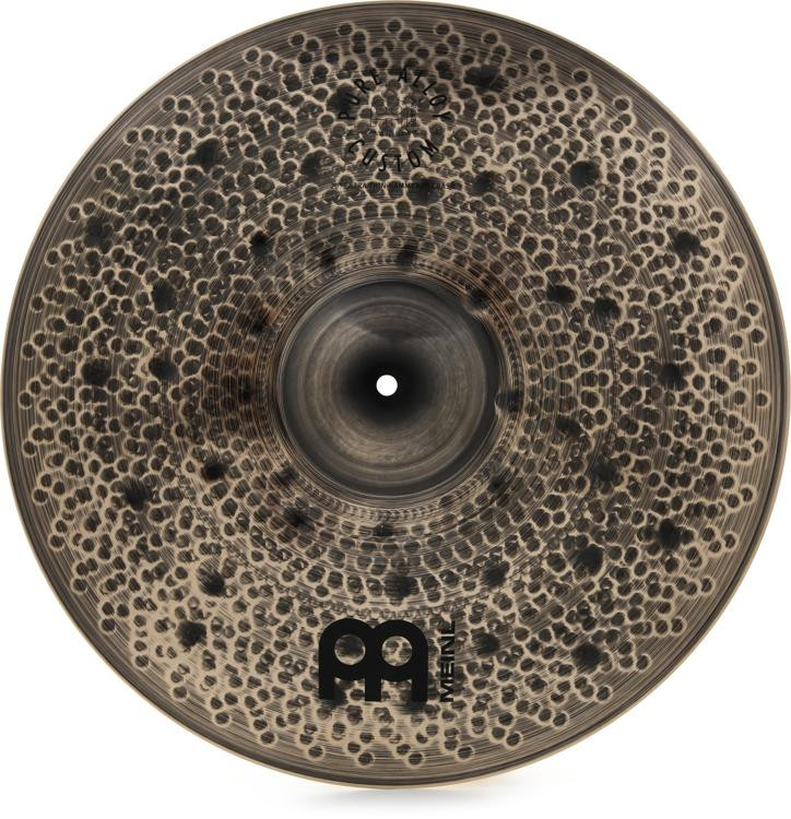 Meinl Cymbals Pure Alloy Custom Extra Thin Hammered Crash Cymbal - 20 ...