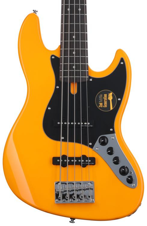 Sire Marcus Miller V3 5-string Bass Guitar - Orange | Sweetwater