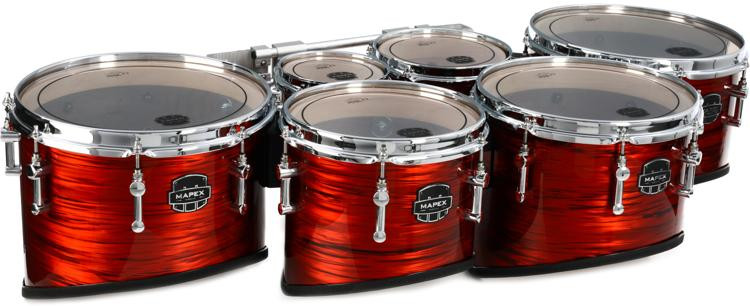 Mapex Quantum Mark II California Cut Marching Tenor Drum Sextet - 6/8 ...