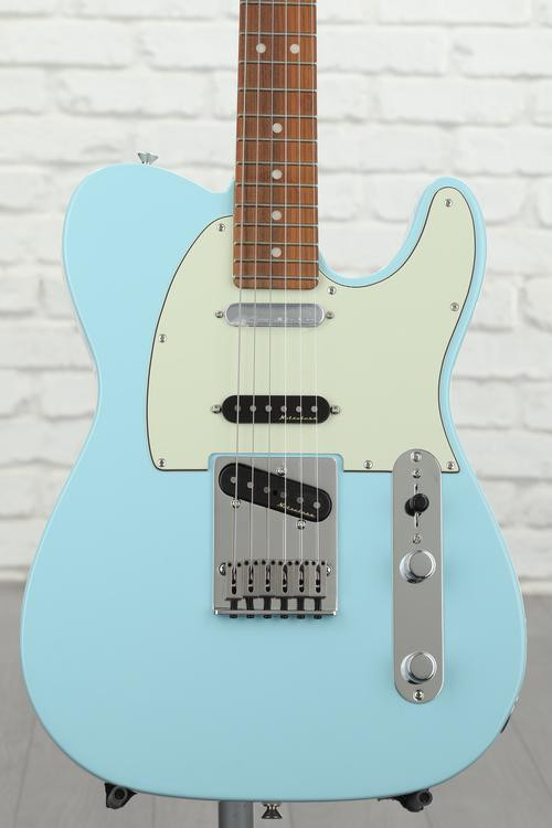 Fender Deluxe Nashville Tele - Daphne Blue w/ Pau Ferro Fingerboard ...