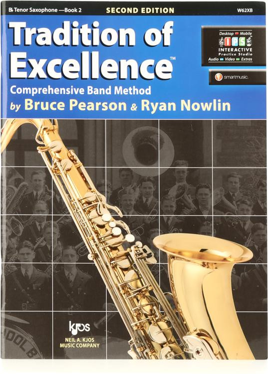Kjos Tradition of Excellence Book 2 - Tenor Saxophone | Sweetwater