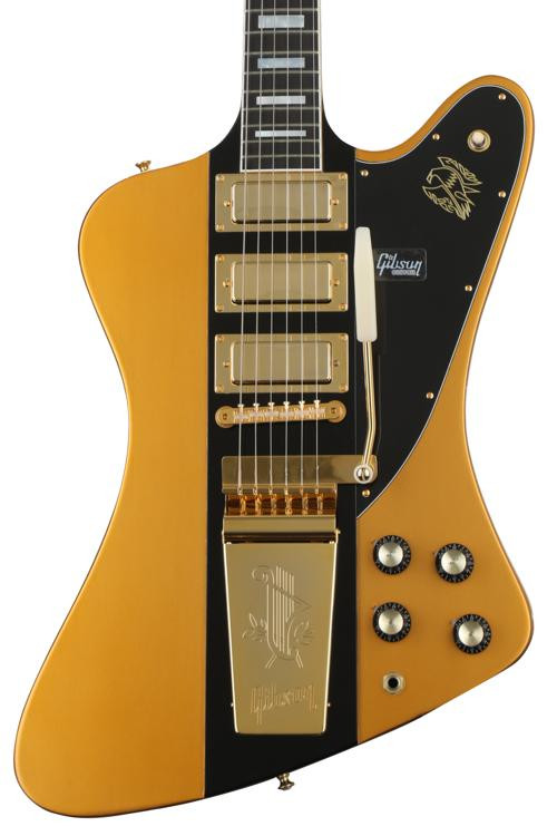 Gibson Custom Firebird VII w/ Maestro Vibrola - Antique Gold & Ebony ...