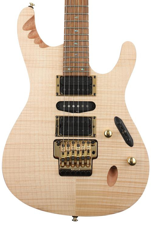 Ibanez EGEN8 Herman Li Signature - Platinum Blonde | Sweetwater