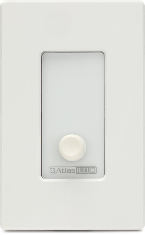 AtlasIED C-V-US-B Atmosphere Wall Volume Controller - White | Sweetwater