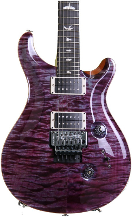 PRS Custom 24 w/Floyd Rose and 10-Top - Violet | Sweetwater