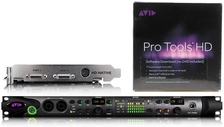 Avid Pro Tools HD/HD Accel Trade-in Upgrade to HD Native PCI-e + HD ...