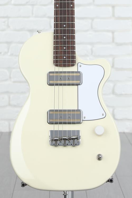 Harmony Juno Electric Guitar - Pearl White with Rosewood Fingerboard ...