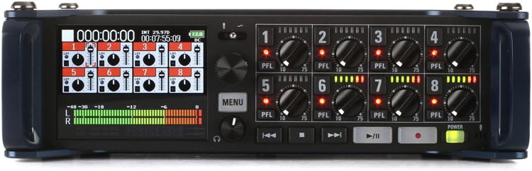 Zoom F8 Multitrack Field Recorder | Sweetwater