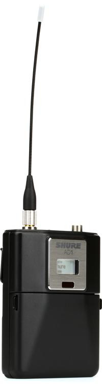Shure AD1 Wireless Bodypack Transmitter with LEMO3 Connector | Sweetwater