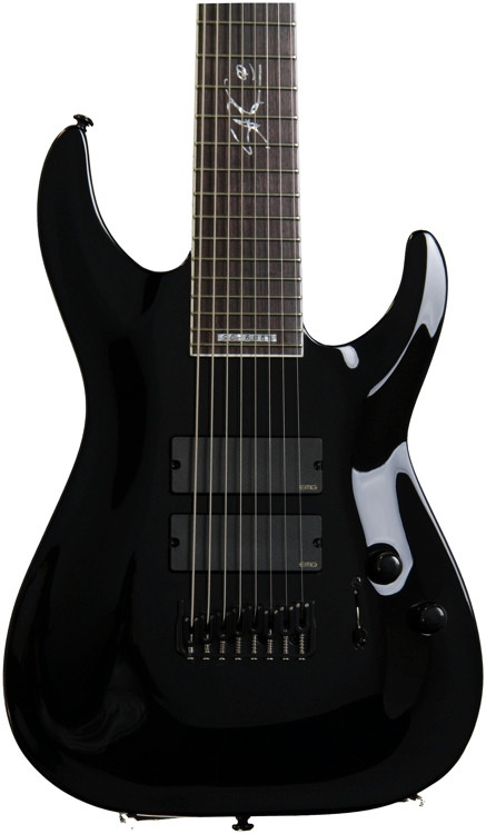 ESP LTD Stephen Carpenter Signature SC-608 - Black | Sweetwater