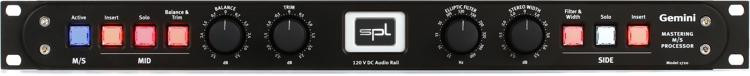 SPL Gemini Mastering M/S Processor - Black | Sweetwater