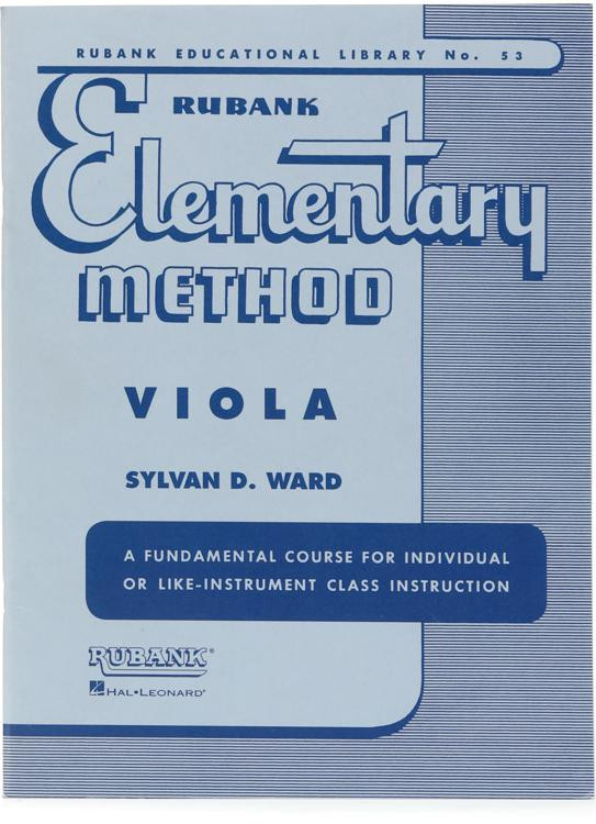 Hal Leonard Rubank Elementary Method for Strings - Viola - Elementary ...