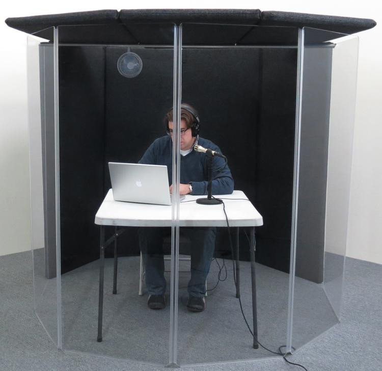 ClearSonic IPI IsoPac I Vocal Isolation Booth with Lid | Sweetwater