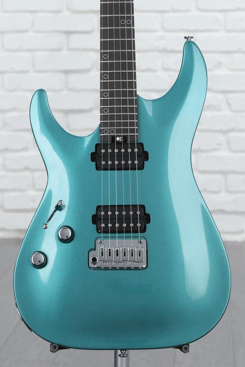 Schecter Aaron Marshall AM-6 Left-handed Electric Guitar - Arctic Jade ...