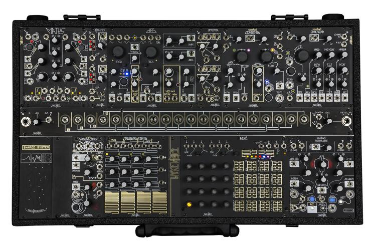 Make Noise Black & Gold Shared System Eurorack Modular Synthesizer ...