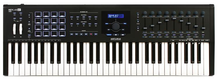 Arturia KeyLab mkII 61 Keyboard Controller - Black | Sweetwater