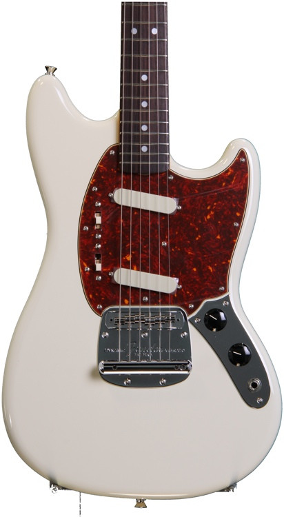 Fender '65 Mustang - Olympic White | Sweetwater