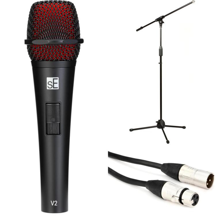 sE Electronics V2 Switch Cardioid Dynamic Handheld Microphone with ...