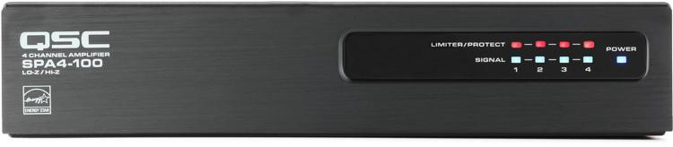 QSC SPA4-100 4-channel Power Amplifier | Sweetwater