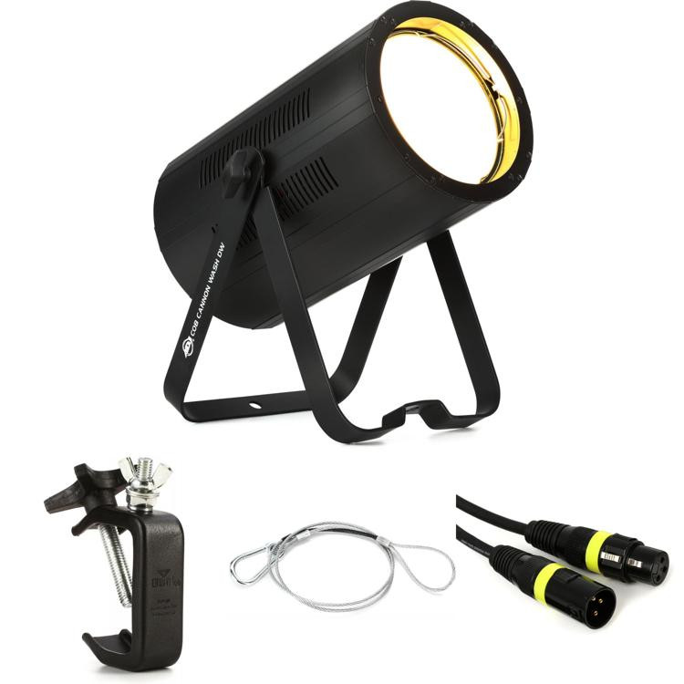 ADJ COB Cannon Wash DW Variable White LED Par Can Essentials Bundle ...