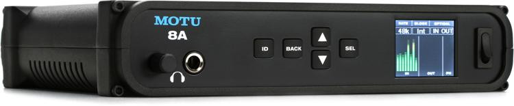 MOTU 8A 16x18 Thunderbolt / USB 3.0 Audio Interface with AVB | Sweetwater