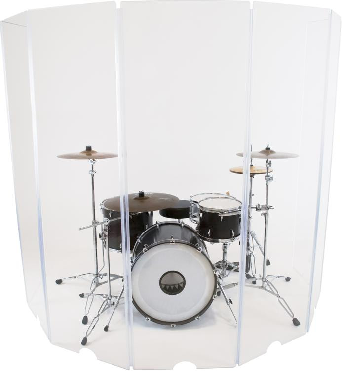 Sound Shields VDS-7-78-K 78-inch Tall 7-section Acrylic Shield System ...