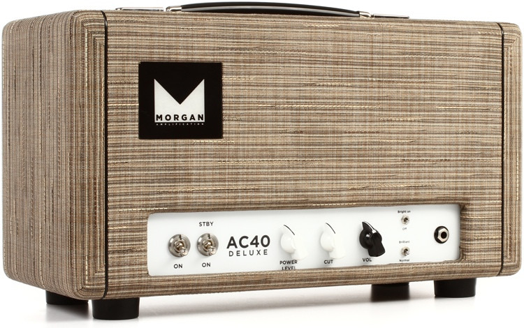 Morgan Amps AC40 Deluxe 40-watt Power-scaled Head - Driftwood | Sweetwater